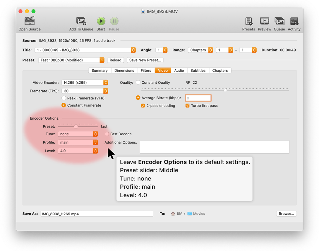 DSLR Camera Footage Over the Internet: A Handbrake Tutorial Using H265 ...